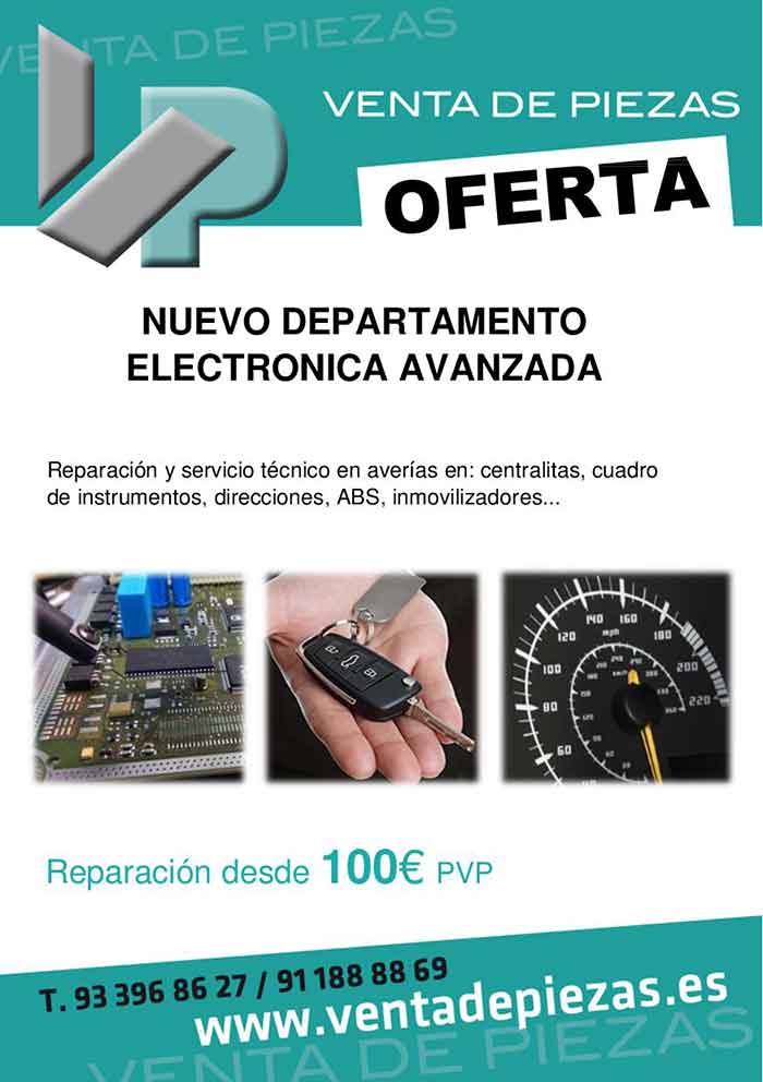 Venta de piezas; Todo en recambios de coche, nuevos o reconstruidos ...